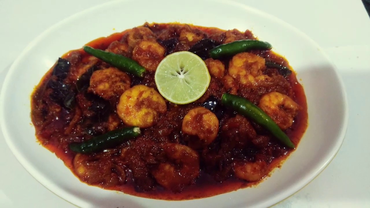 PRAWNS MASALA RECIPE || JINGA MASALA || CHINGRI R JHAL MASALA - YouTube