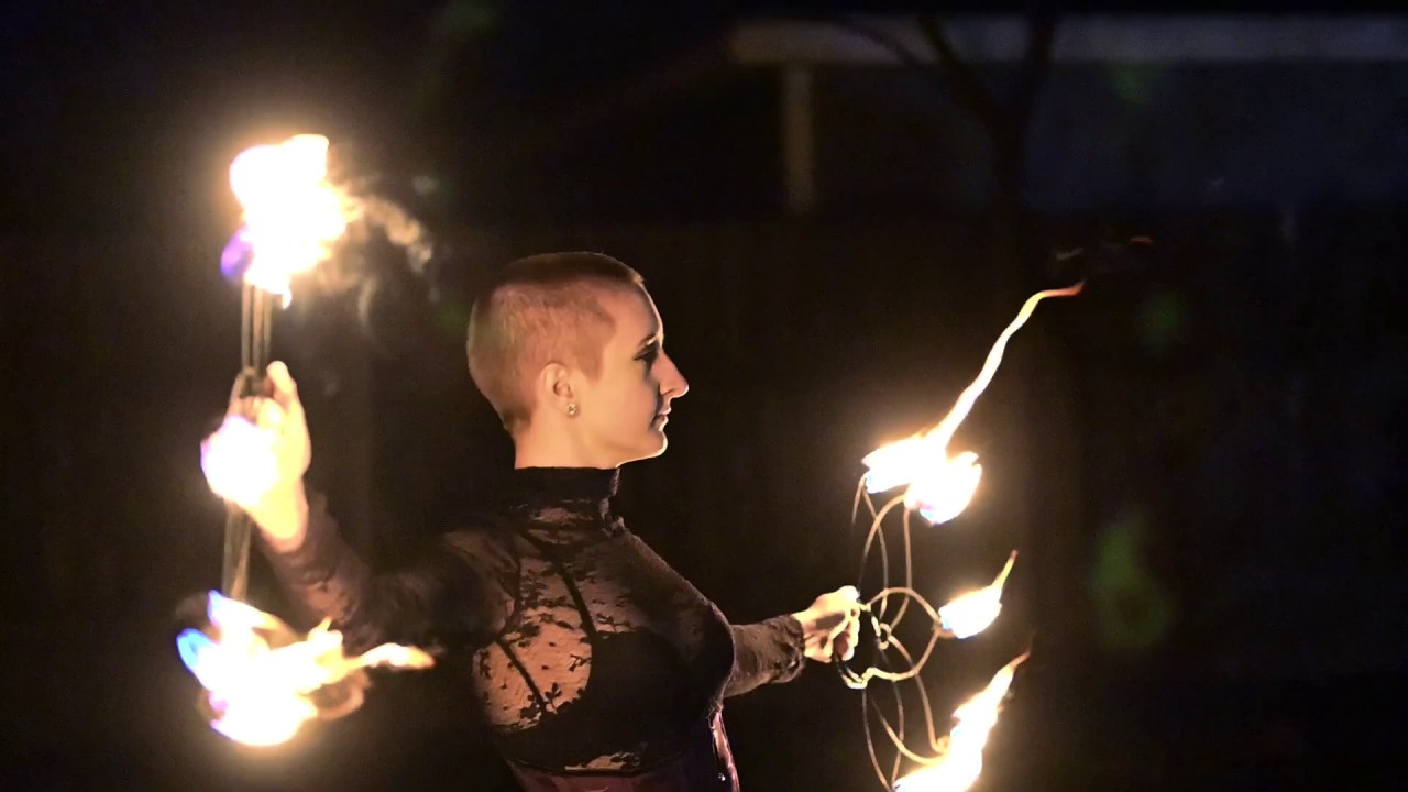 Jade's Zombie Fire Dance - YouTube