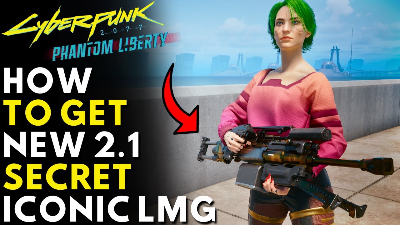 How To Get NEW 2.1 SECRET ICONIC LMG - MA70 HB X-MOD2 | Cyberpunk 2077 ...