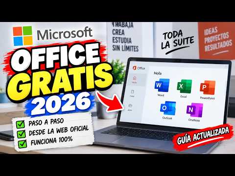 Como INSTALAR Microsoft OFFICE 365 GRATIS Para PC ✅ desde la Pagina Oficial de Office 2026