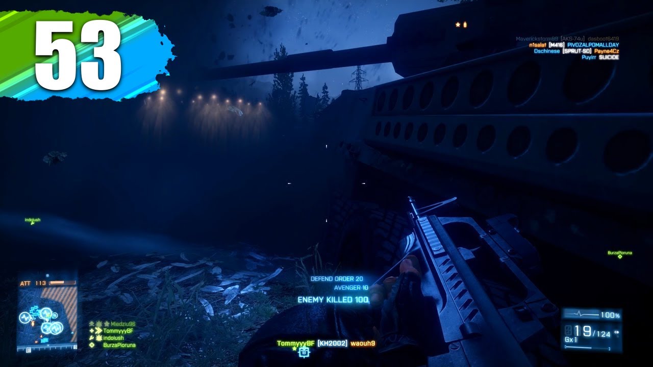 Battlefield 3: Multiplayer Highlights - Road to Max Rank #53 - YouTube