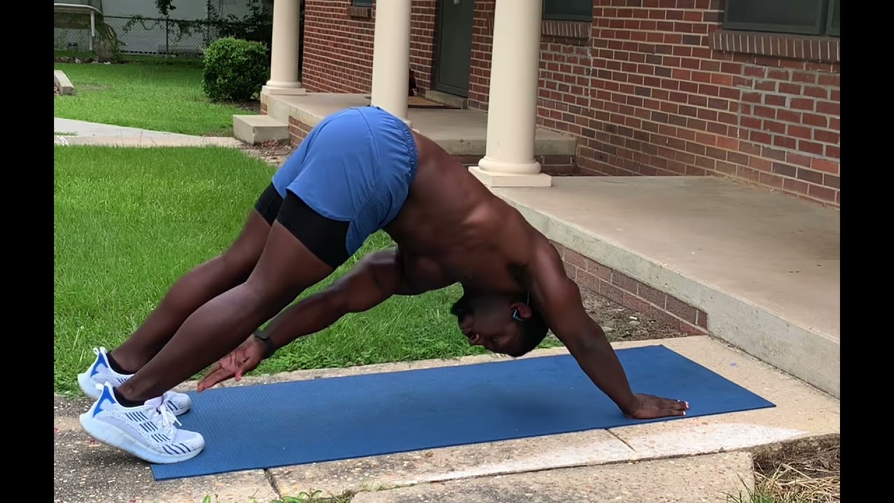 Plank with Reach Back - YouTube