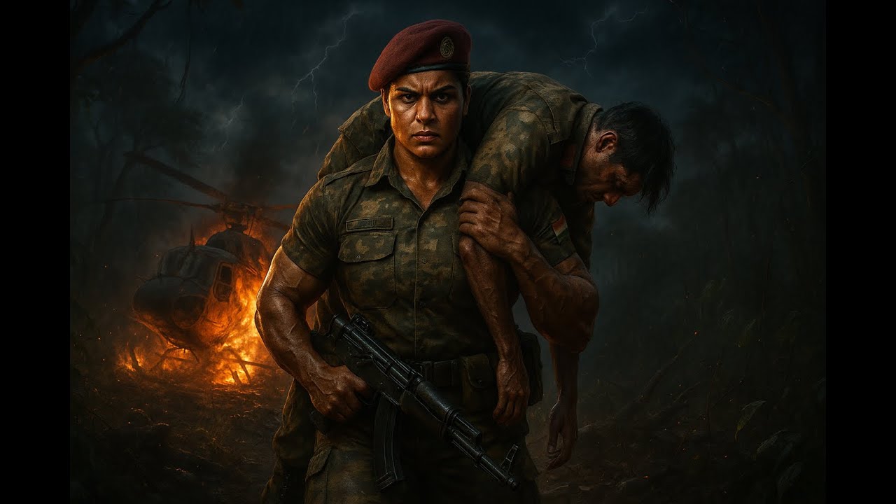 “Lady Yodha Jungle Rescue Mission 🔥 Ek Fauji Akeli Jungle Mein ...