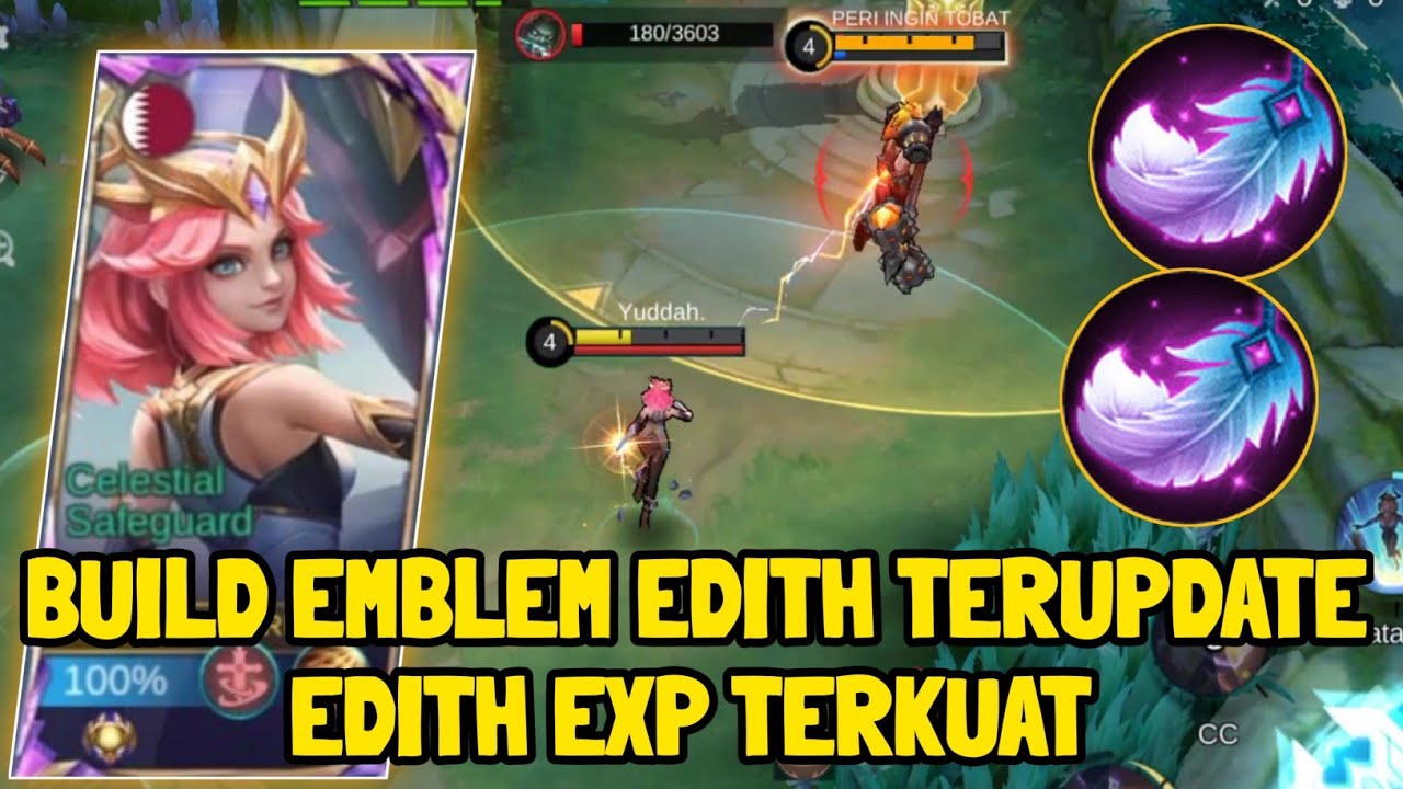 Build + Emblem Edith Tersakit Dan Terkuat - Mobile Legends - YouTube