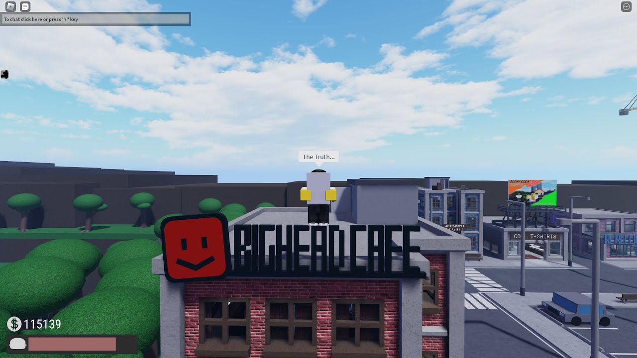 Big Head Cafe's Secret [Part 1] (be dead forever simulator) - YouTube