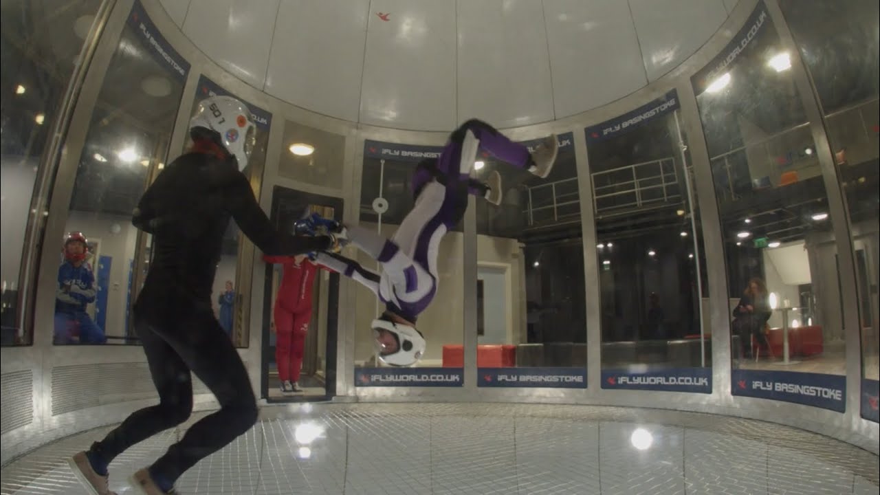 Indoor skydiving - Session #26 with @Tunnel Ninja! Head Down #7 - YouTube