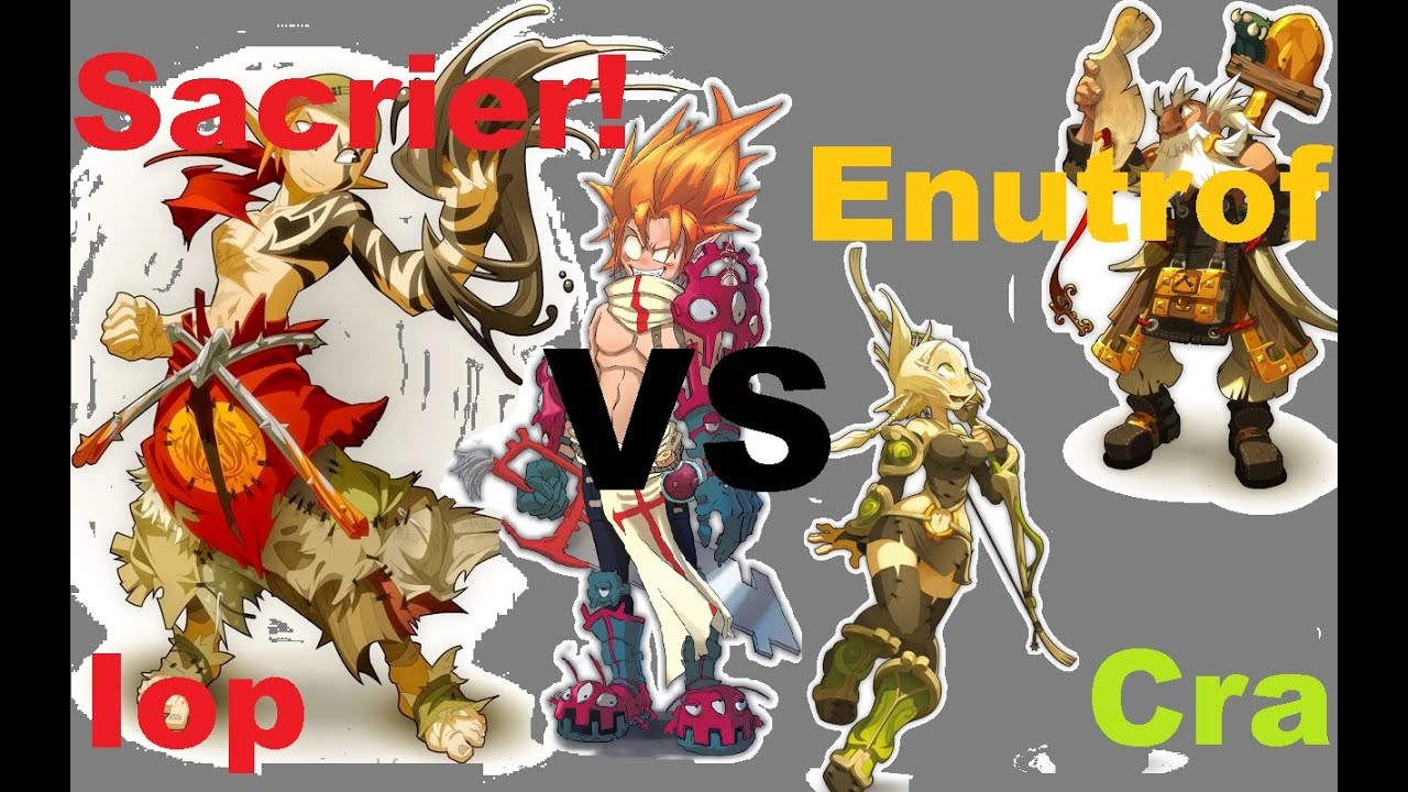 Wakfu - Sacrier and IOP VS Enutrof and Cra PVP 2x2 Anothers vs Old ...