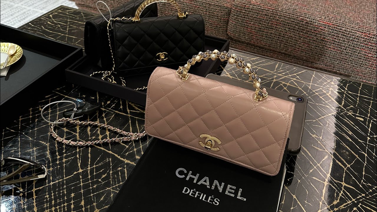 First Chanel bag from France 😍 - YouTube
