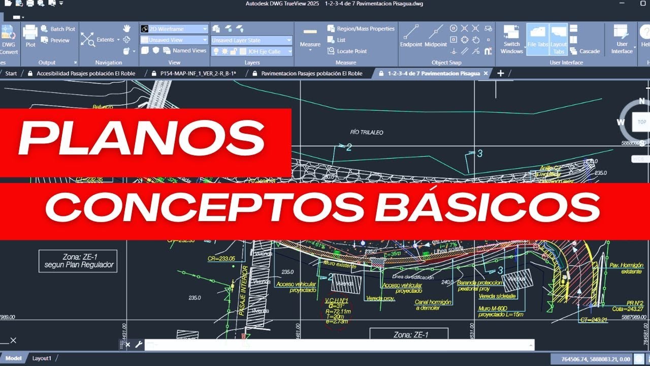 ELEMENTOS BÁSICOS DE UN PLANO DE PROYECTO #silvanaariela - YouTube
