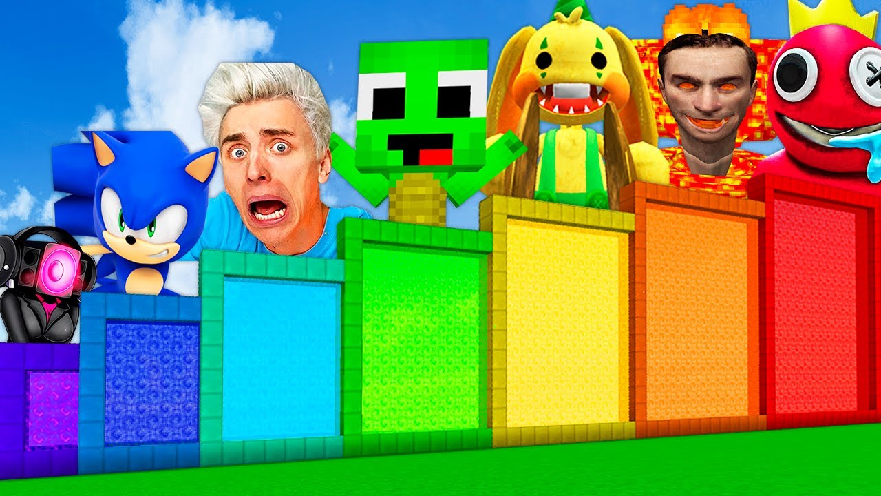 CHOOSE THE BEST PORTAL IN MINECRAFT - YouTube