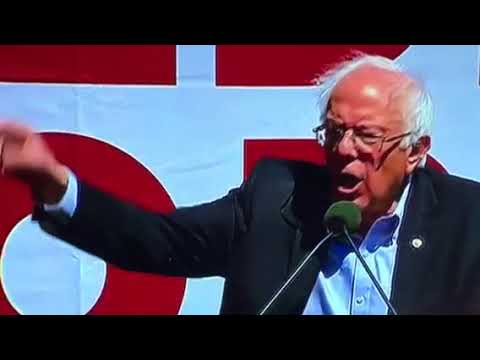 Bernie Sanders' shout out to McCain, calls for single payer - YouTube