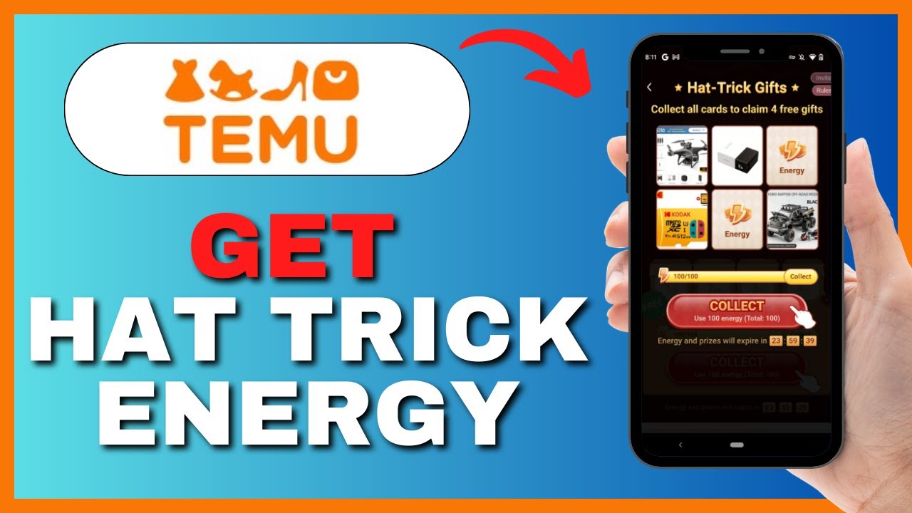 CAN YOU GET TEMU HAT TRICK ENERGY IN 2025? - YouTube
