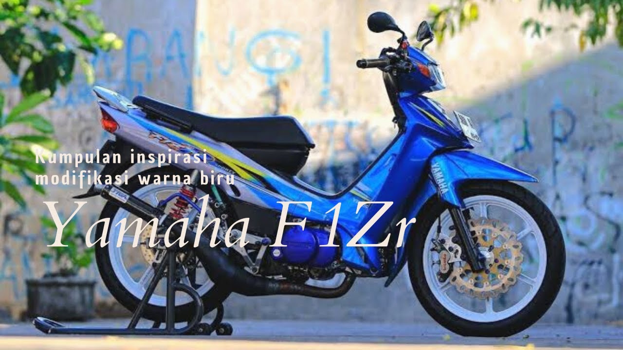 Kumpulan inspirasi modifikasi Yamaha F1Zr || warna biru - YouTube
