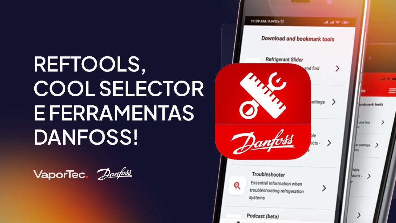 RefTools, Cool Selector e Ferramentas Danfoss - YouTube