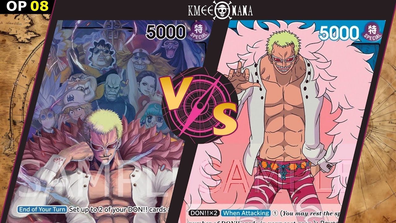 [OP08] - Amistoso Friendly - 🔵OP01 Doffy VS 🟢 🟣 OP04 Doffy - One Piece ...