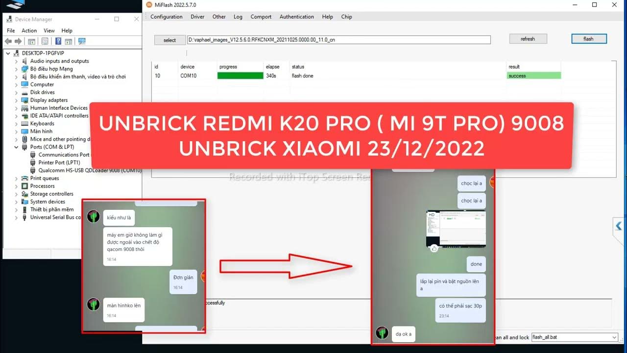Unbrick Redmi K20 Pro ( Mi 9T Pro) 9008 | How to Unbrick Xiaomi K20 Pro - YouTube