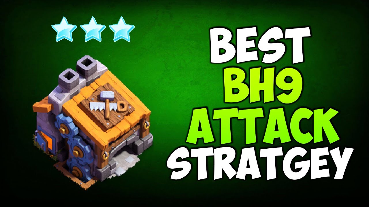 THE BEST BH9 Attack Strategy with Super P.E.K.K.A | 3 Star Builder Hall ...
