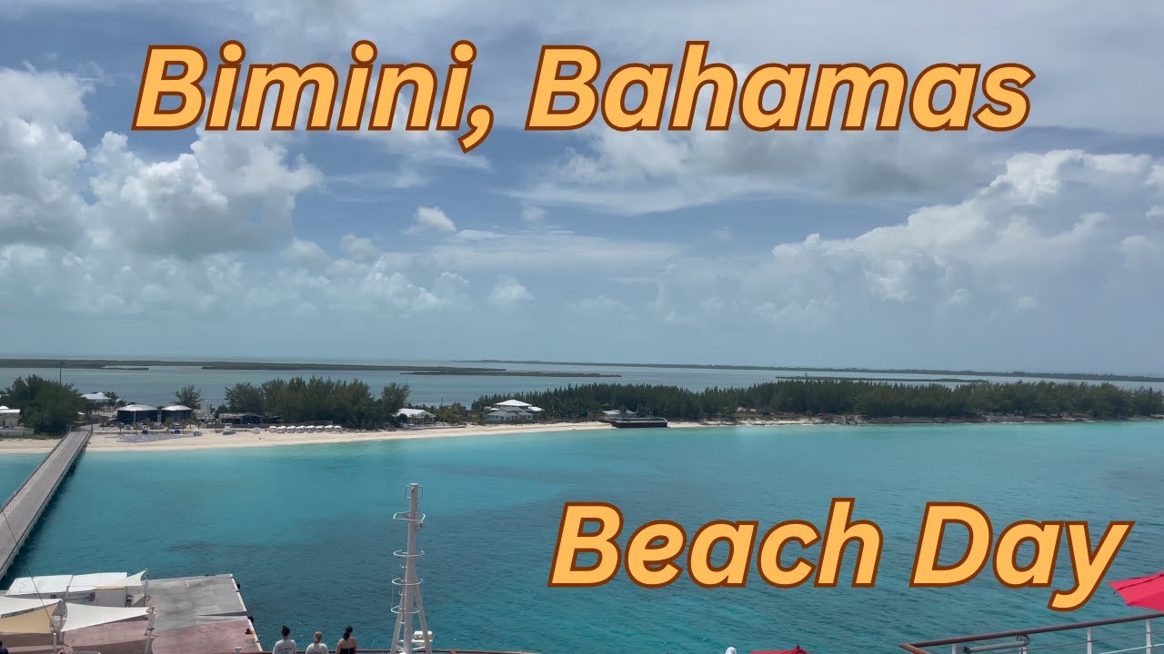No excursion - Bimini Bahamas - beach day! (Carnival Magic) - YouTube
