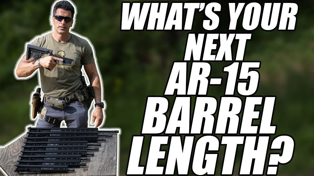 What Is The Best 5.56/.223 Barrel Length? - YouTube