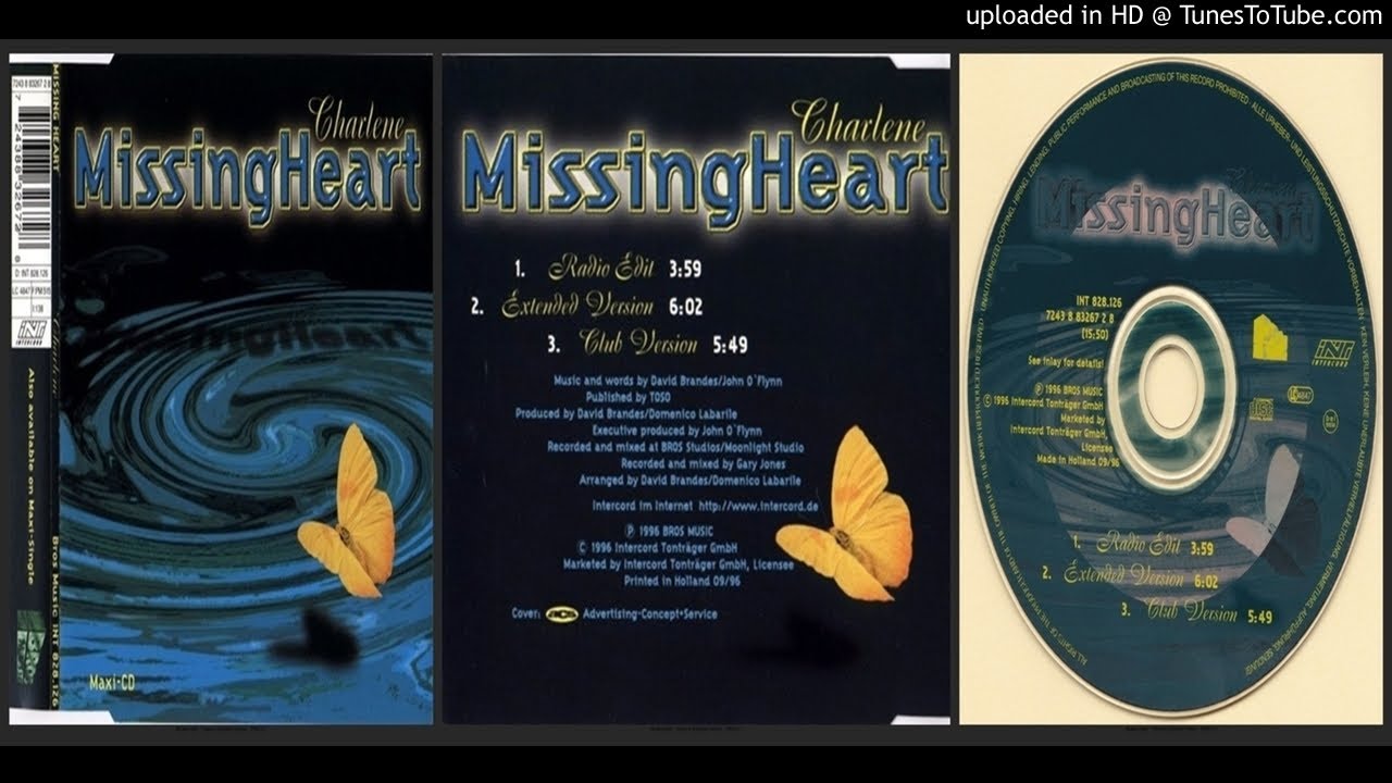 Missing Heart – Charlene (Extended Version – 1996) - YouTube
