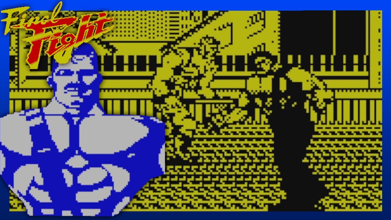 Final Fight (ZX Spectrum) Level 4 - INDUSTRIAL AREA | Playing With ...