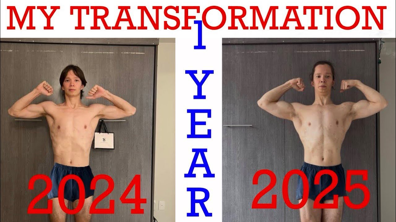 My ONE Year Transformation | First Video - YouTube