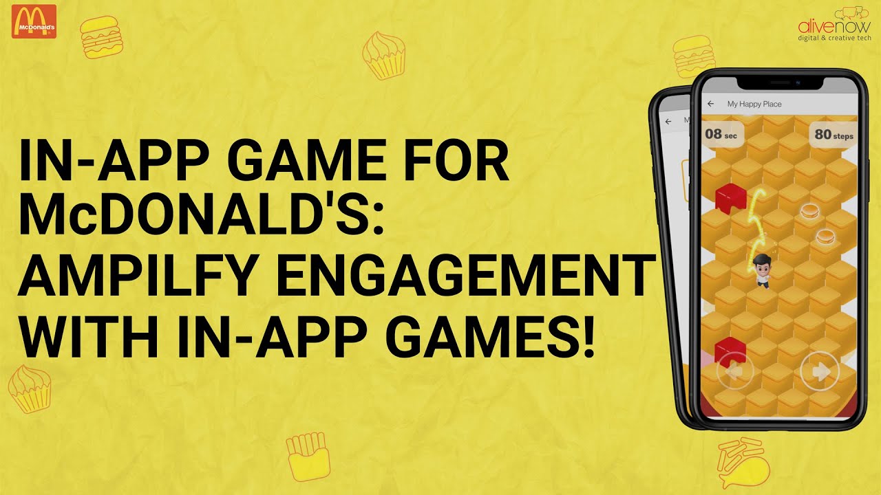 McDonald's In-App Game to Drive Engagement & Sales with Rewards! # ...