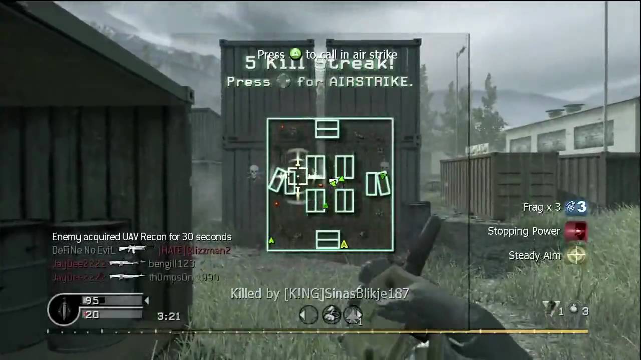 Call of Duty 4: Shipment 134 kills PART 2 - YouTube