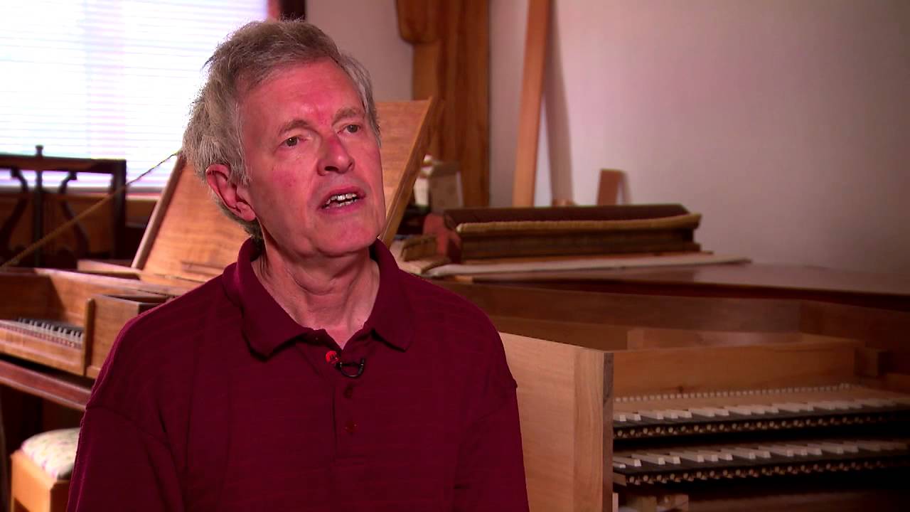 At the workshop of Malcolm Rose, Harpsichord Maker PART 1 - YouTube