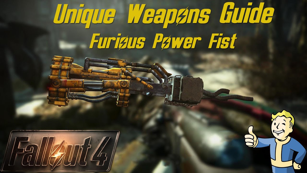 Fallout 4 - Furious Power Fist - YouTube
