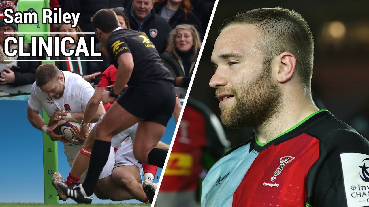 Sam Riley - Clinical | Harlequins/England Rugby Tribute - YouTube
