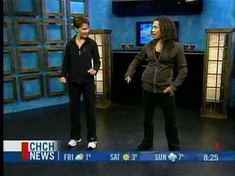 CHCH Wendy Wolfe ZUMBA segment on CH Morning Live Jan 21 2010 - YouTube