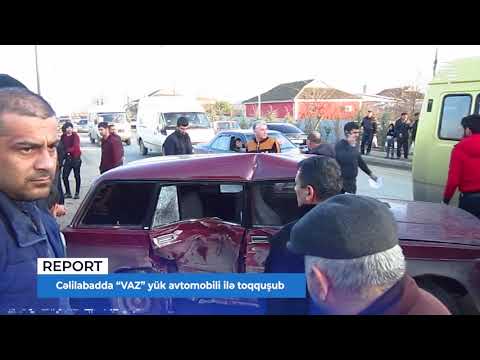 Cəlilabadda “VAZ” yük avtomobili ilə toqquşub