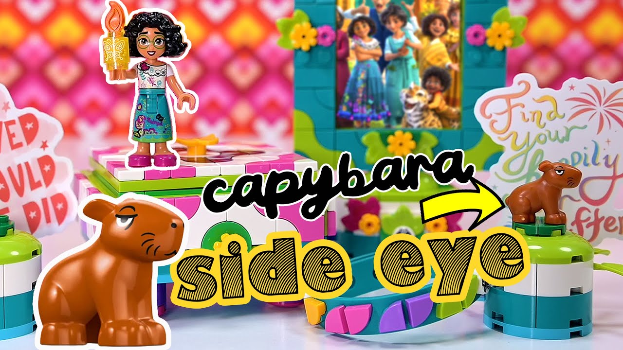Um yeah I’m here for the Lego CAPYBARA bombastic side eye! - YouTube
