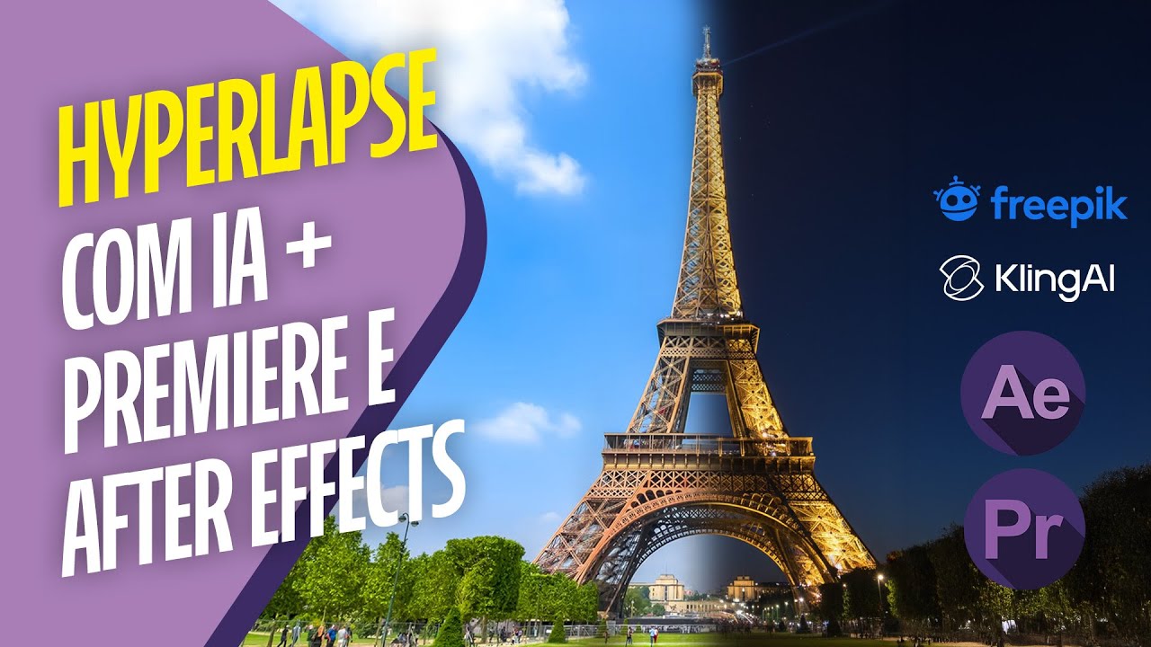 Hyperlapse com Inteligência Artificial + Premiere e After Effects # ...