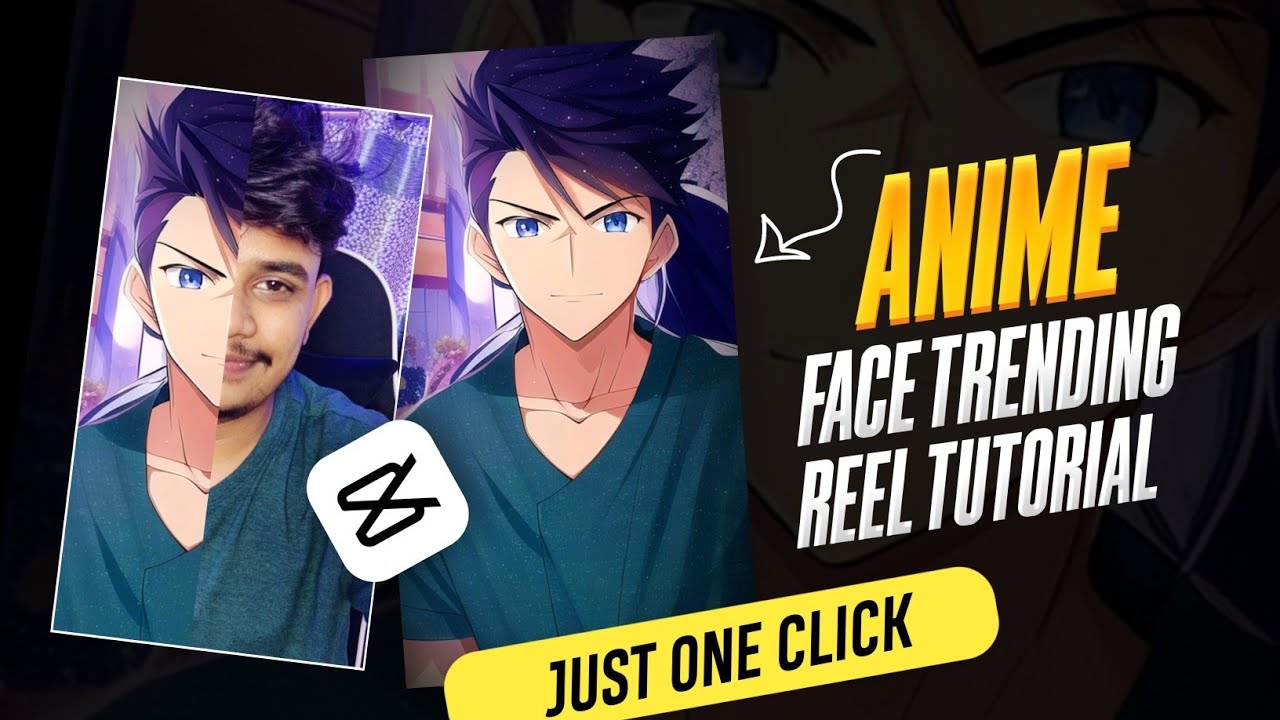 Instagram Trending ( Anime Trend ) Reels Tutorial | JUST ONE CLICK 🎬🔥 ...