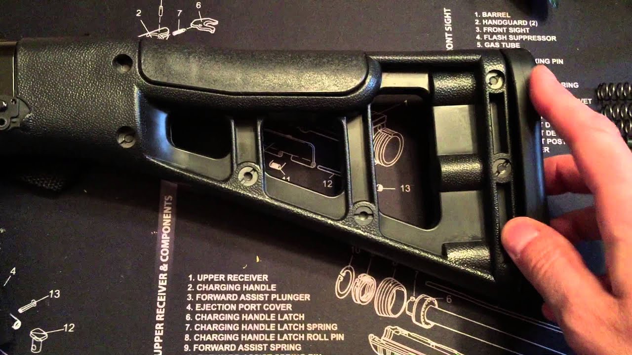 Hi-Point 995 Butt Stock Mod - YouTube