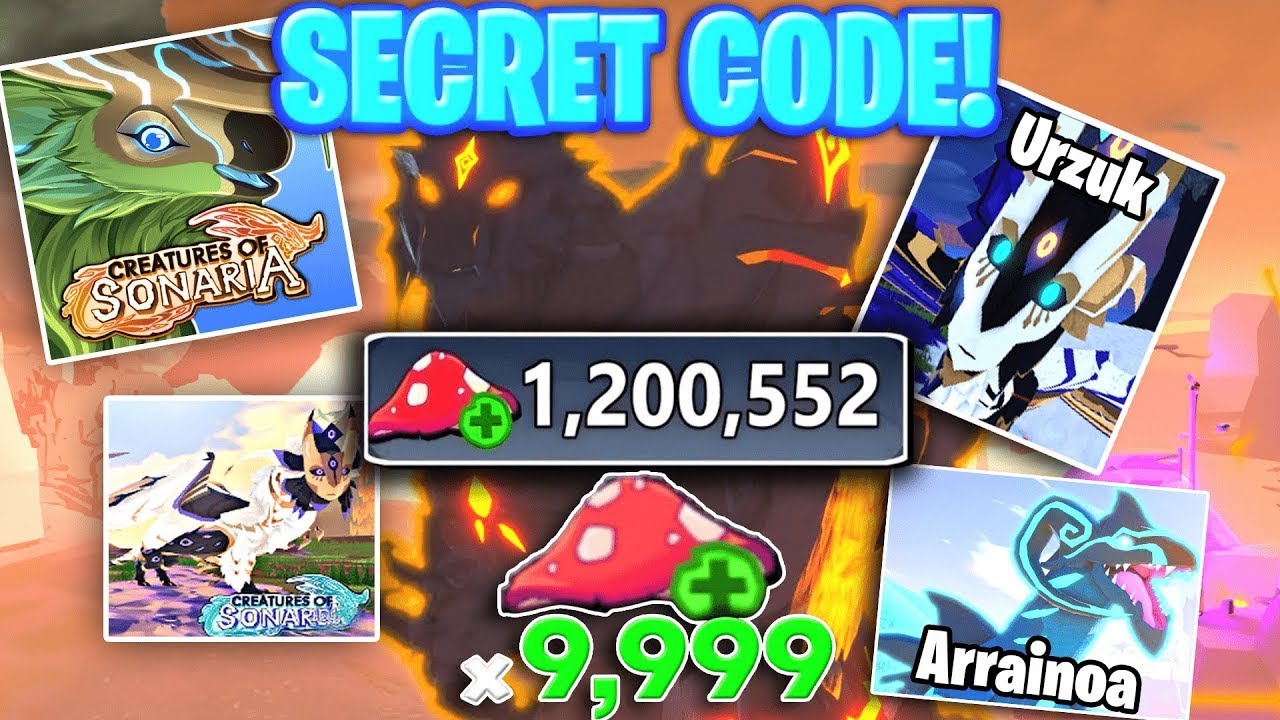 Creatures Of Sonaria ALL 5 WORKING MONSTER CODES! *HIDDEN* - YouTube