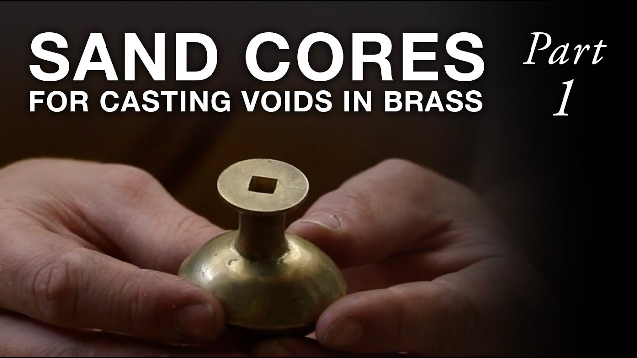 Making Sand Cores - YouTube