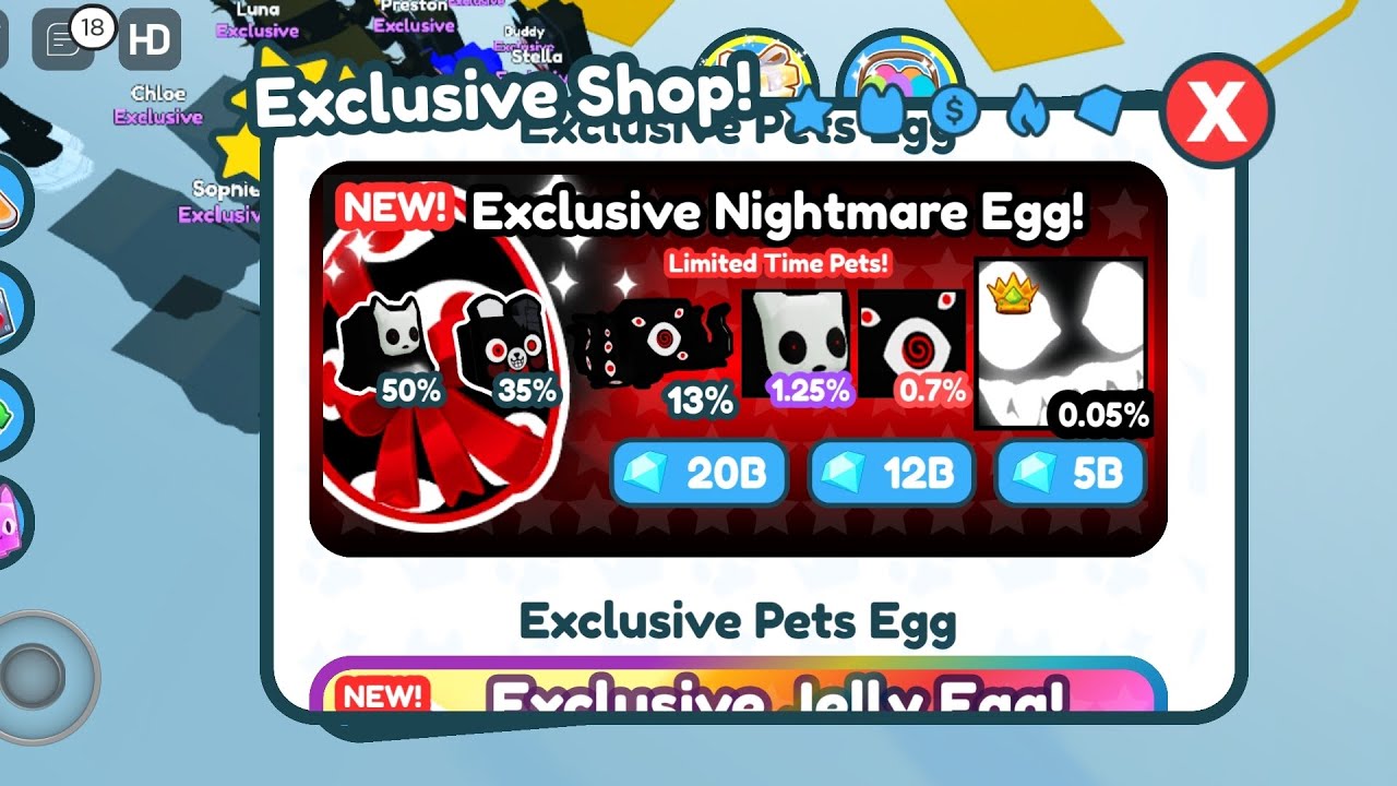 Pet Simulator Z! (NIGHTMARE EGGS+DOG WORLD) Link In Comments - YouTube