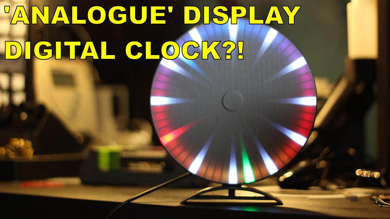 Digilogue Clock - WLED Based CLock - YouTube