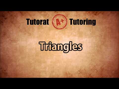 Triangles - Secondaire 4 SN au Québec
