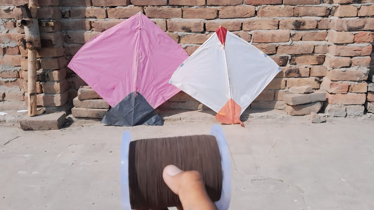1Tawa Damage Beautiful Kite Repair WithTape at Home || 2 kite ...