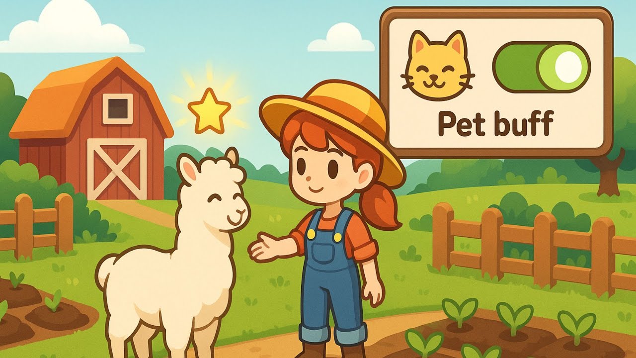Cara Menggunakan Pet Buff Dengan Benar di Game Pertanian Farmku - YouTube