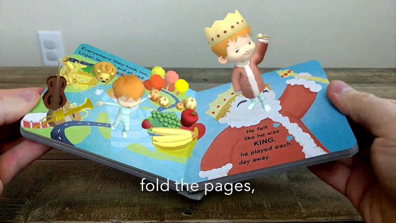 Goodnight Lad Technology - Augmented Reality Children's Book - YouTube