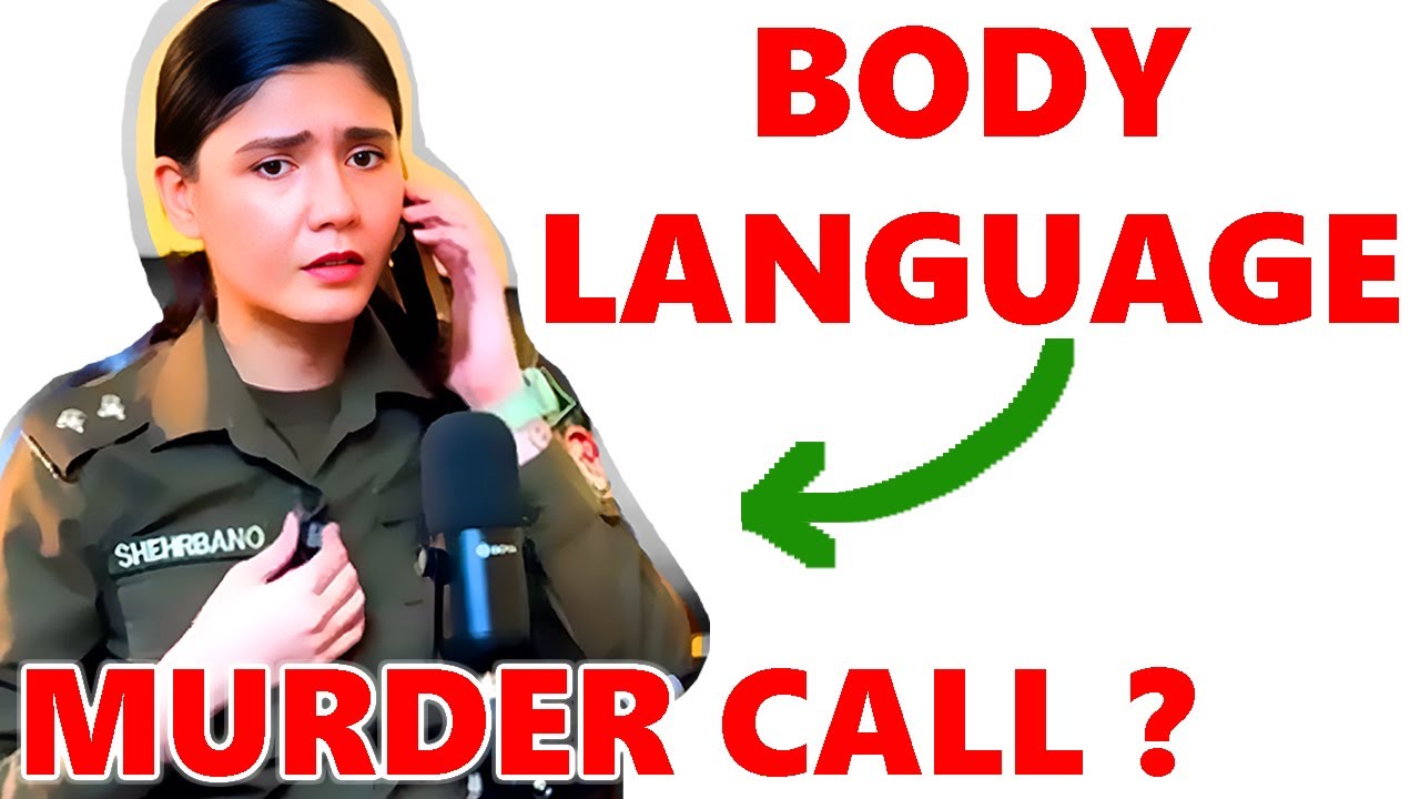 Body Language - ASP Syeda Shehrbano Naqvi During Podcast Interview ...