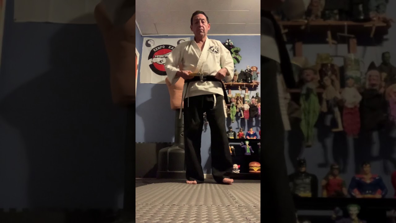 Karate master Fred’s powerful nunchuck under-arm retraction skills ...