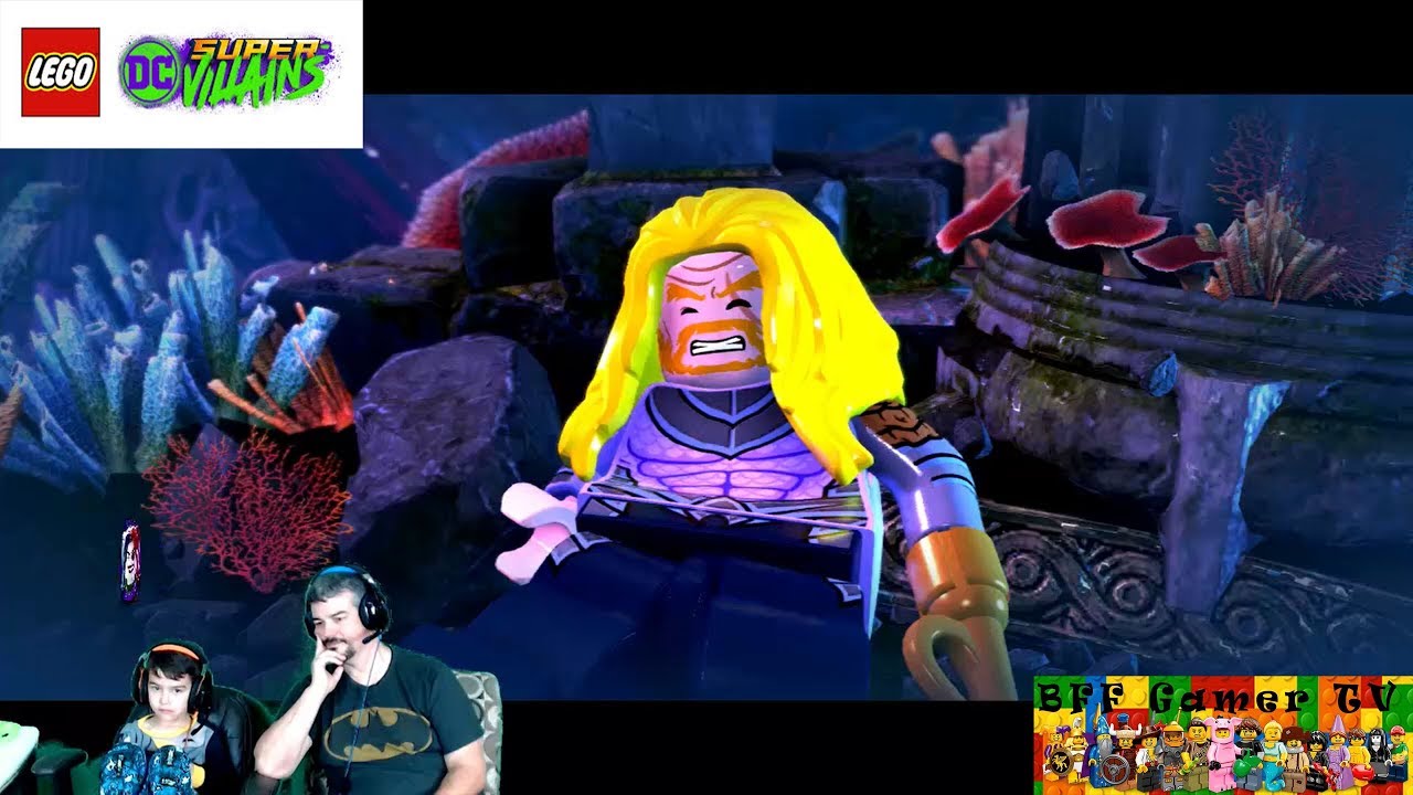 LEGO DC Super Villains | Sea-King Trouble | Complete Level - YouTube