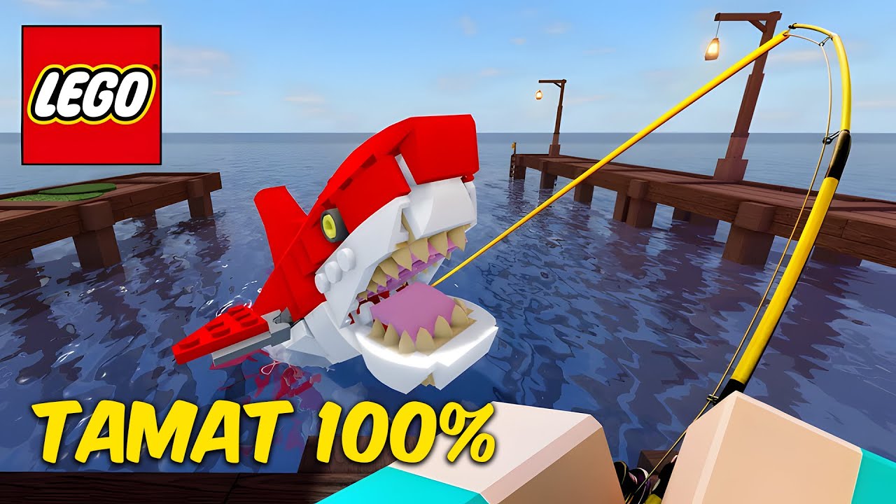 NAMATIN 100% EVENT LEGO DAPAT KAPAL Roblox Fisch LEGO Event - YouTube