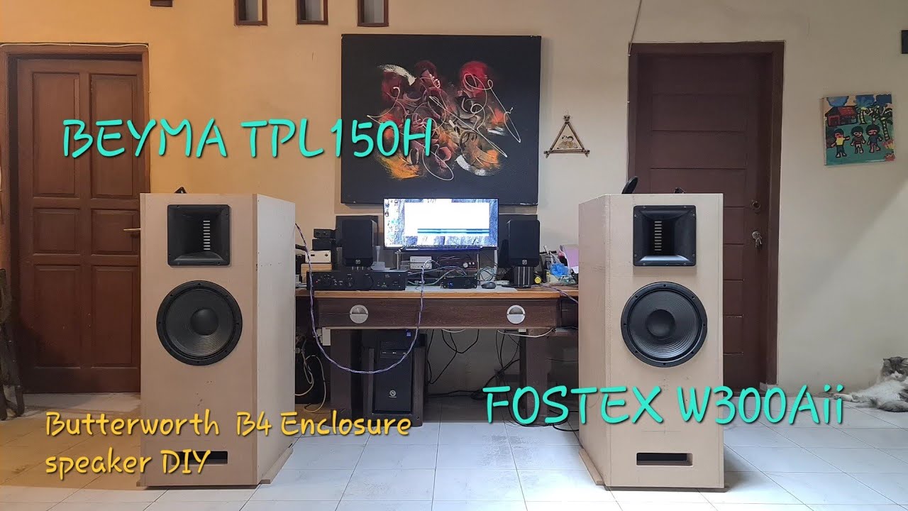 Tested after adjust the ported of Speakers DIY. - YouTube
